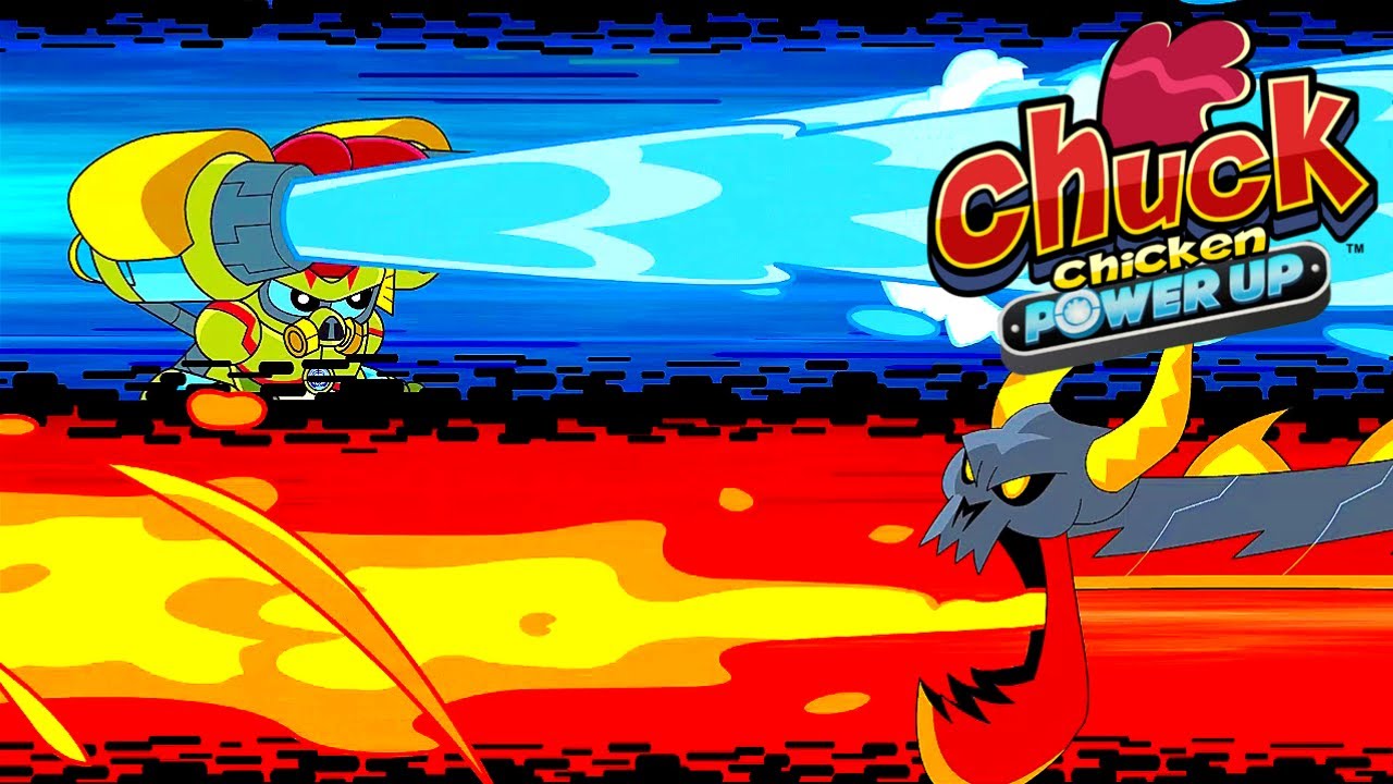 Chuck Chicken 🐔 Power Up & Special Edition 💧🔥 Water versus Fire ...