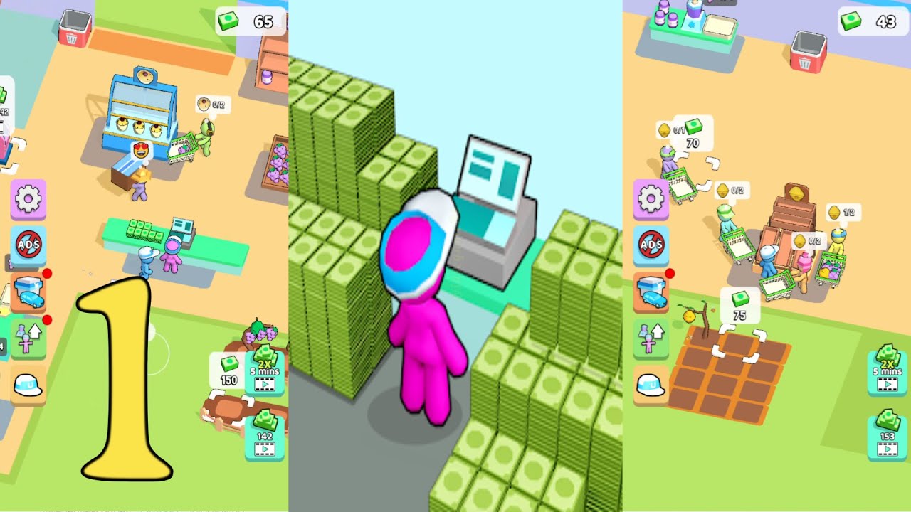 Shop Fever: Supermarket Tycoon Gameplay Mobile Game Walkthrough All ...