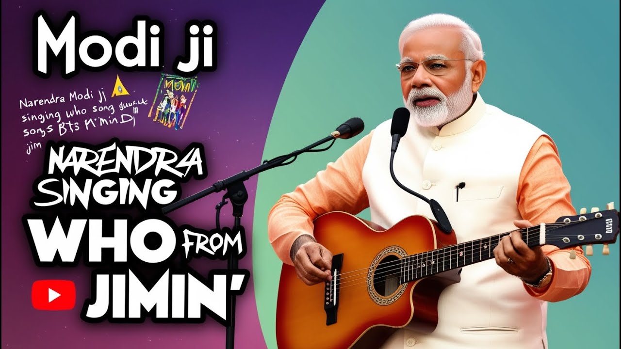 Watch PM Narendra Modi Who Song Cover Jimin with a BTS hit. 🎤🕺 # ...