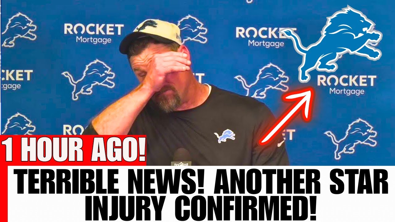 🚨URGENT! SAD NEWS IN LIONS! INJURY TAKES STAR OUT OF THE SEASON, FANS ...