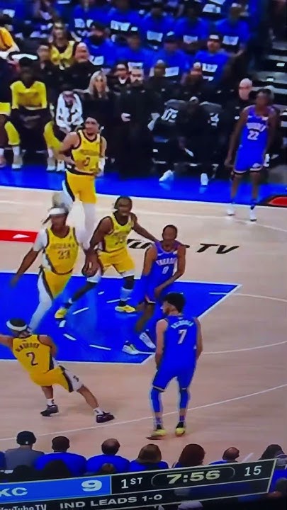 #NBA Finals Oklahoma Thunder vs Indiana Pacers .Thunder win 123-107 tie series 1-1. - YouTube