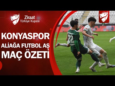 Konyaspor 5-0 Aliağa Futbol AŞ | MAÇ ÖZETİ | Ziraat Türkiye Kupası C Grubu 3. Hafta