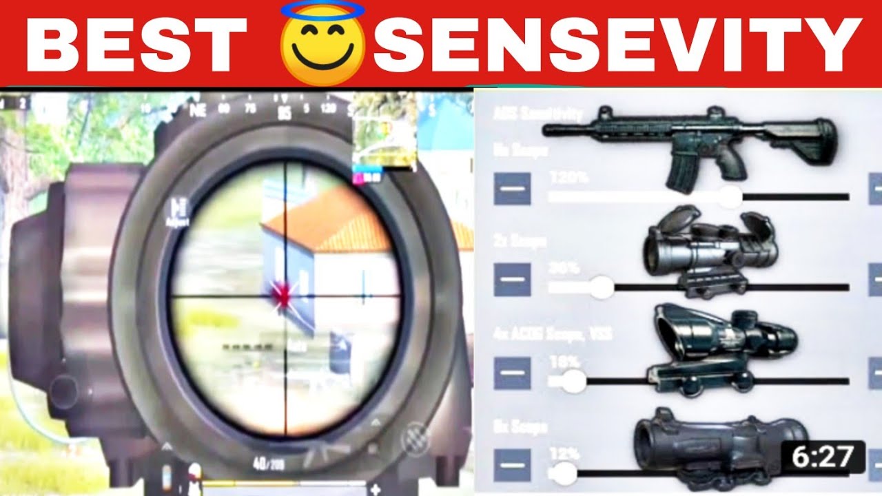 BEST SENSITIVITY SETTING IN PUBG LITE ZERO RECOILE 2021 | HOW TO ...