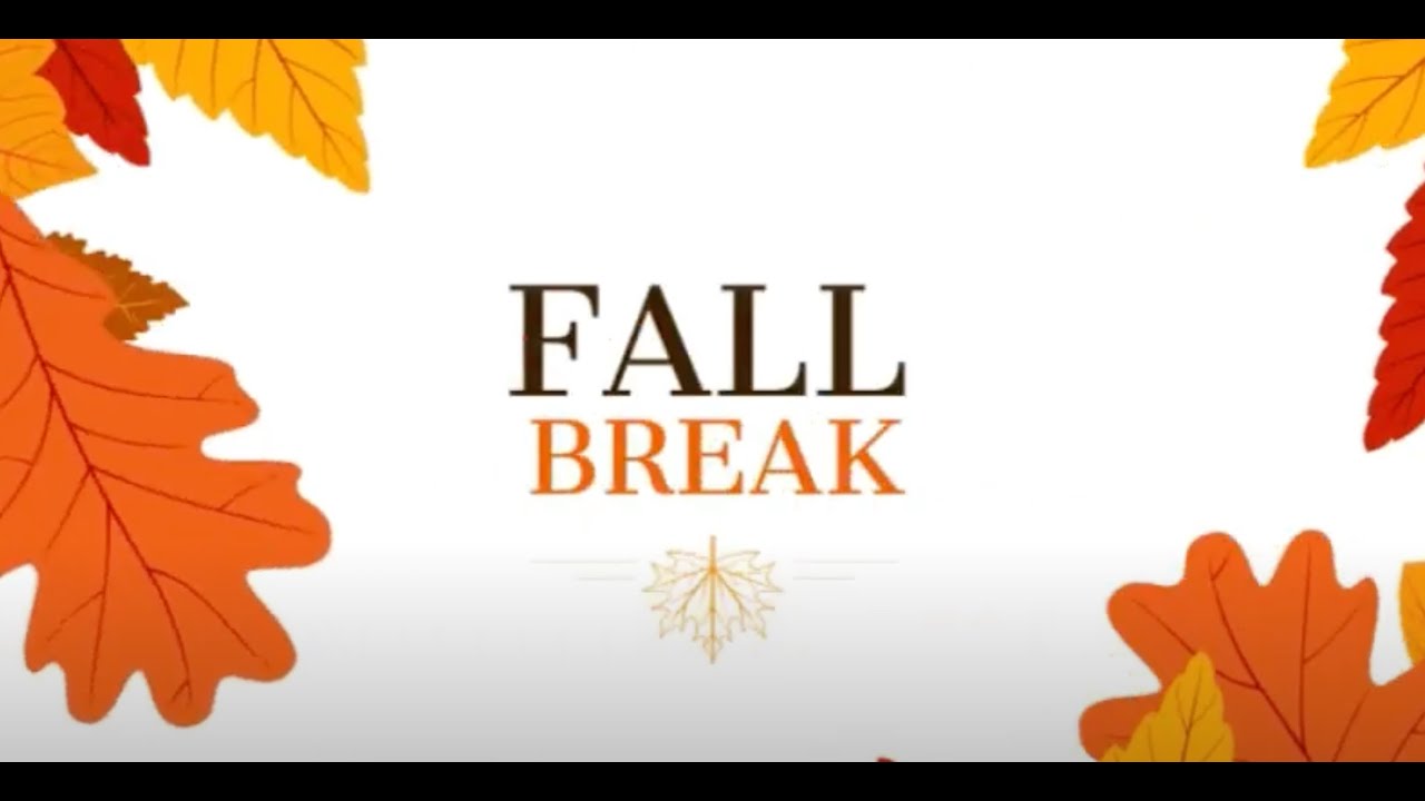 Students look forward to fall break - YouTube