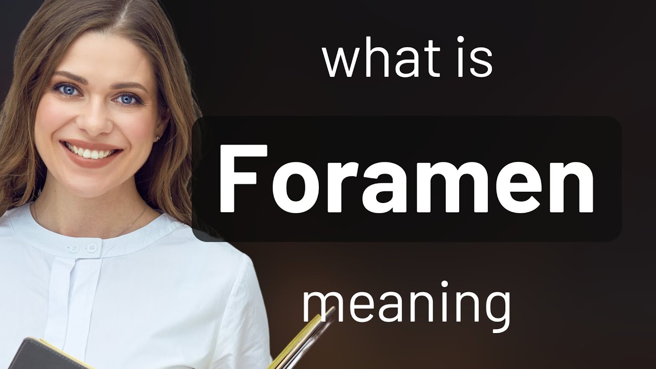 Foramen | what is FORAMEN meaning - YouTube