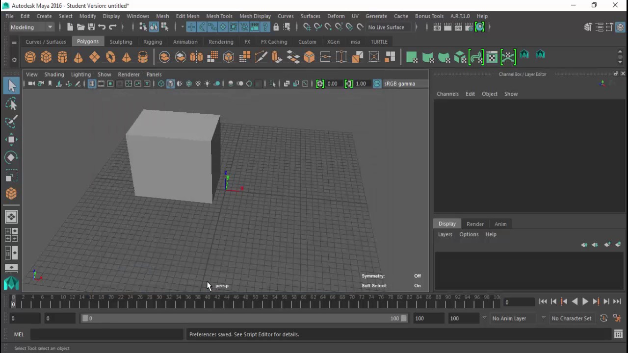 (Solved) -- Autodesk Maya Undo queue is turned off - YouTube