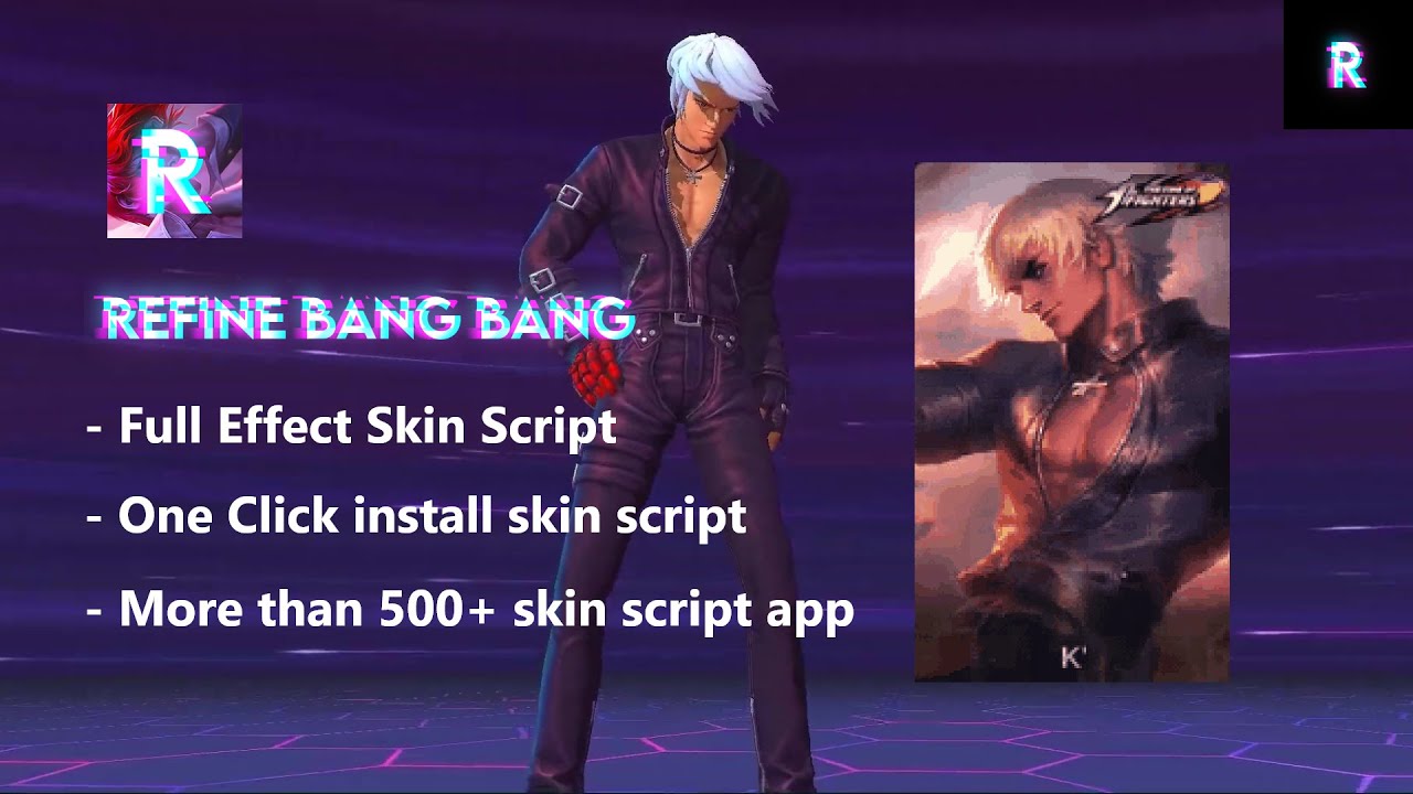 Script Skin Gusion KOF Flame No Password | Full Effect Voice | One ...