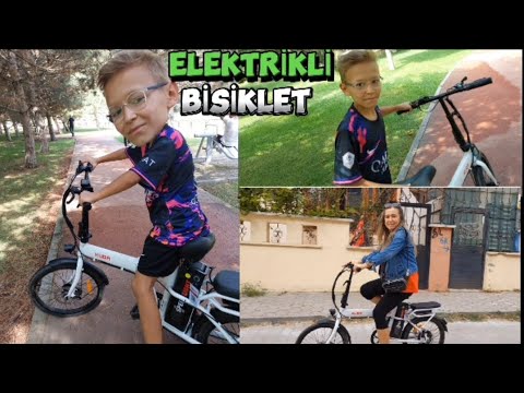 ELEKTRİKLİ BİSİKLET ALDIK!!YOLDA AKÜSÜ BİTTİ!!