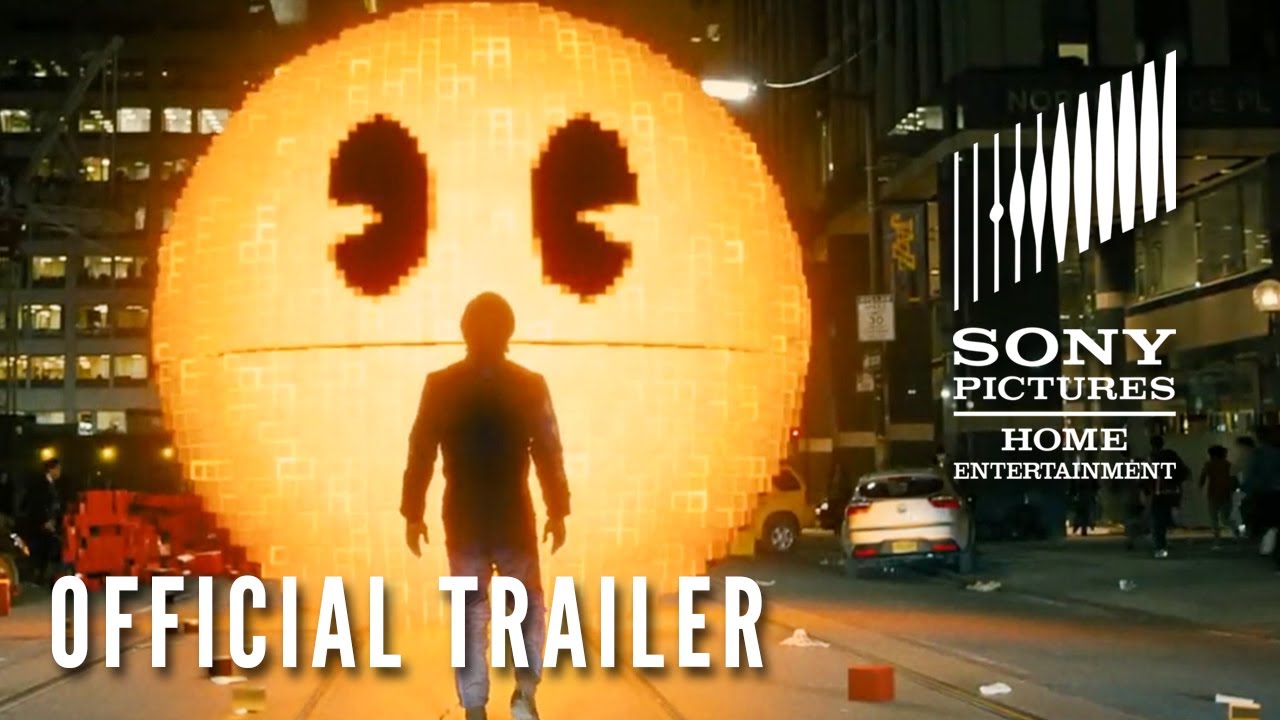 Official Trailer: Pixels (2015) - YouTube