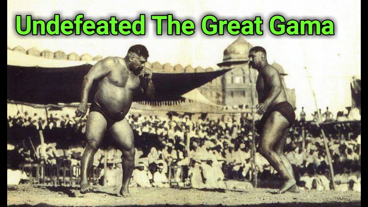 The Undefeated Wrestler Great Gama Pehlwan गामा पहलवान - YouTube