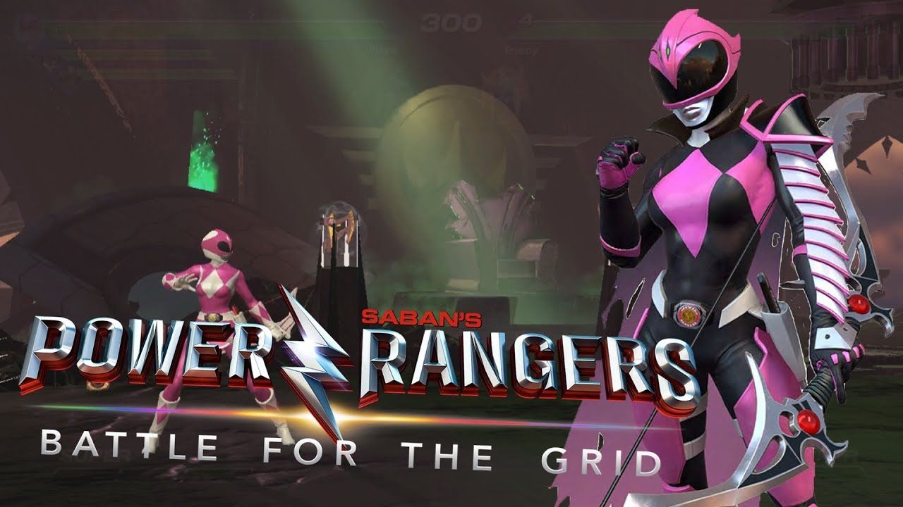 Power Rangers Battle for the Grid Ranger Slayer Arcade! MMPR Pink ...