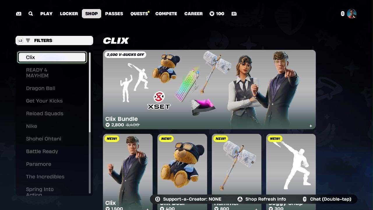 Fortnite Item Shop for March 22nd 2025 (NEW CLIX SKIN + NEW SKIN AND ...