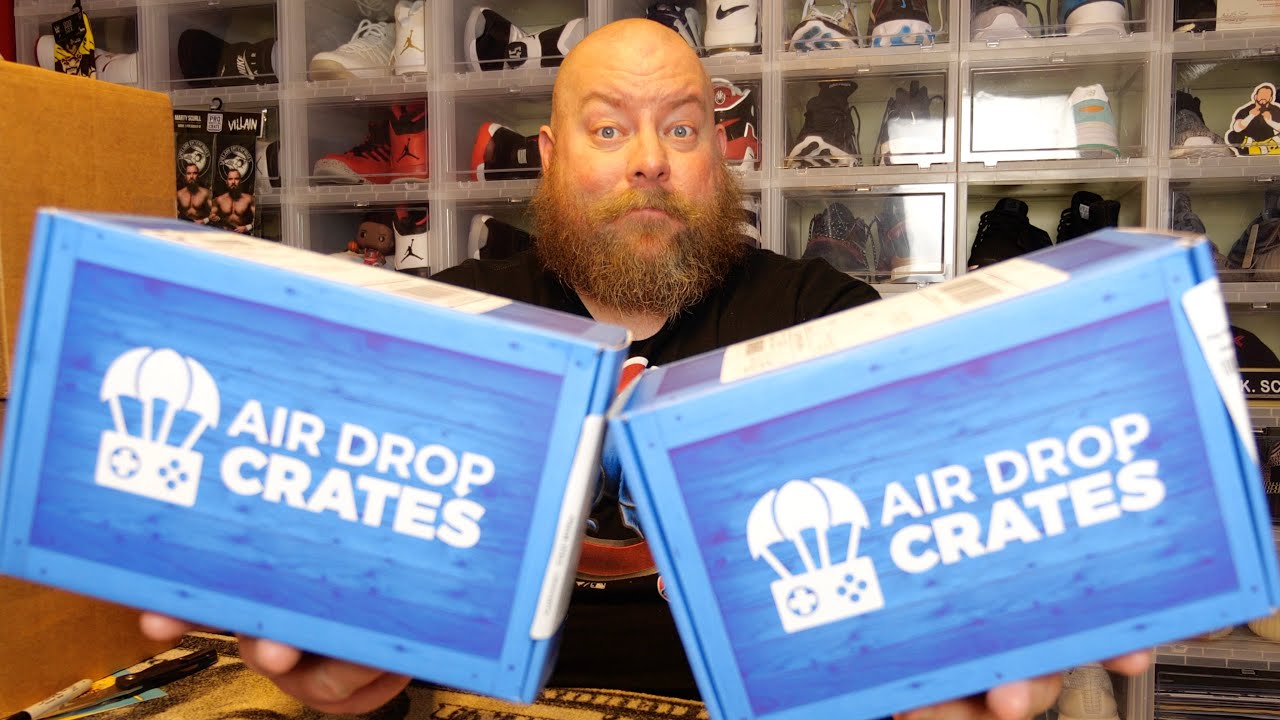 Opening up 2 AIR DROP CRATES Mystery Boxes - YouTube