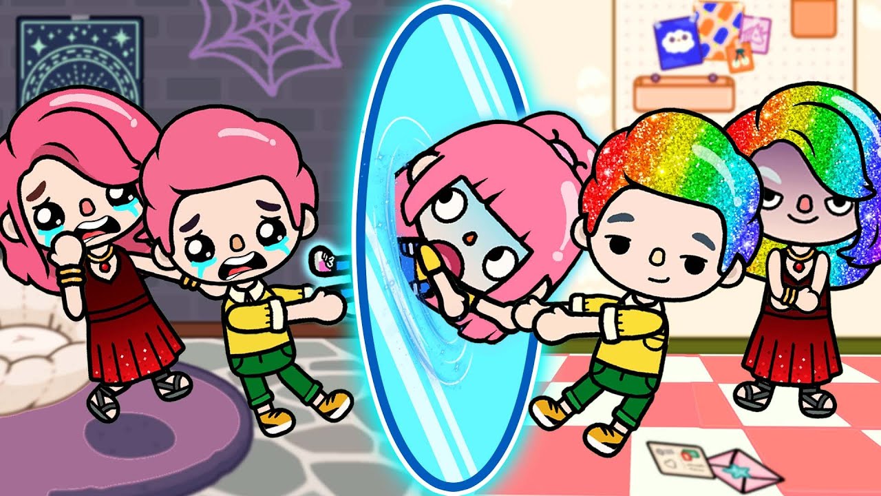 I Got Lost in The Mirror World | Sad Story | Toca Life Story | Toca ...