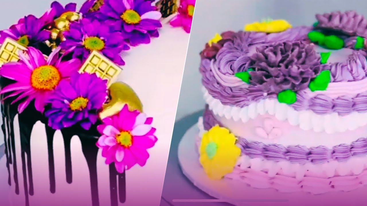 1 Hour Relaxing π°οΈ Decorating Compilation π Top 50 Indulgent Cake