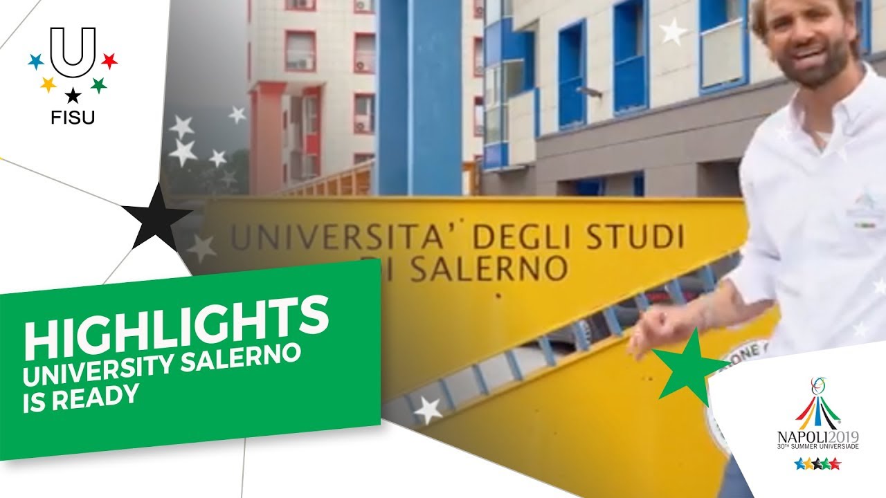 The University of Salerno, on competition and training fields🤺🏊‍♀️ # ...
