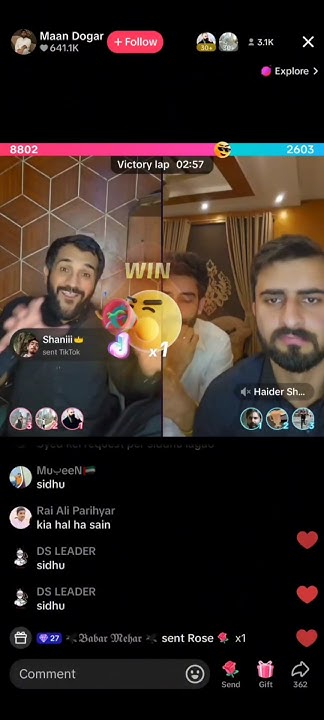 Rajab family // Maan Dogar Vs Haider shah live// TikTok match - YouTube