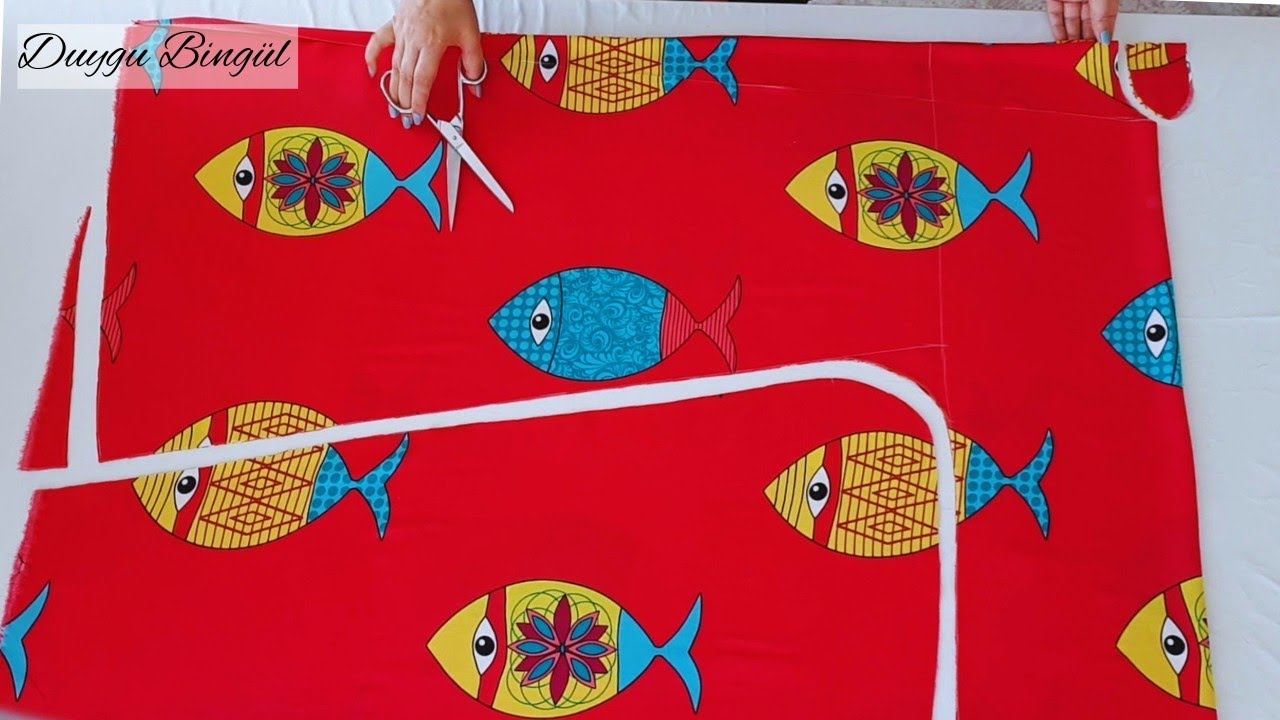 Two Ways to Wear / Cut in 5 Minutes, Sew in 10 Minutes - YouTube