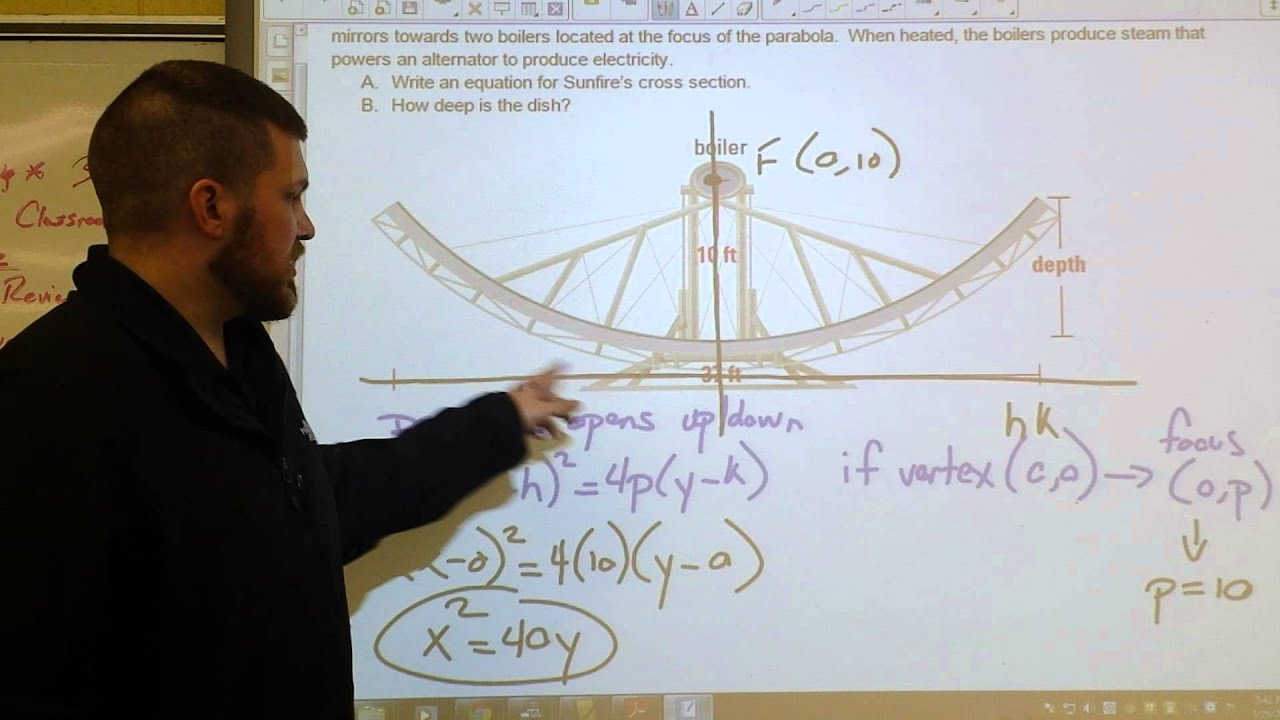 4 - Modeling with Parabolas - YouTube