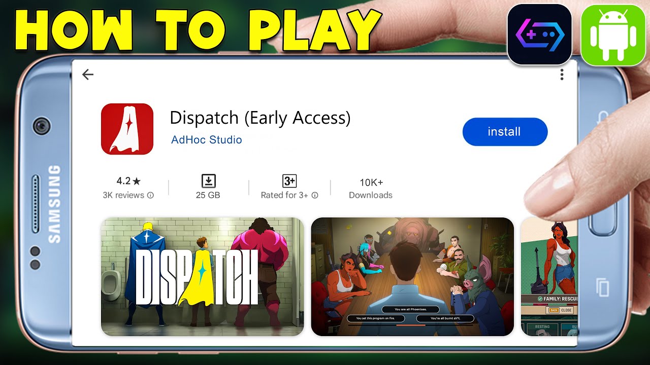🔥 HOW TO PLAY OFFLINE DISPATCH GAME FOR MOBILE IN 2025 | FULL SETUP ...