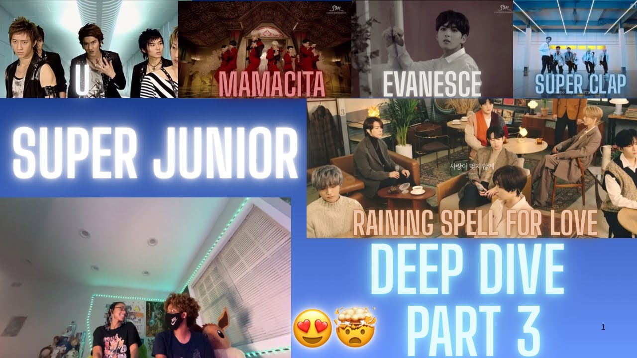 SUPER JUNIOR | U , MAMACITA , EVANESCE, SUPER CLAP ,RAINING SPELL FOR ...