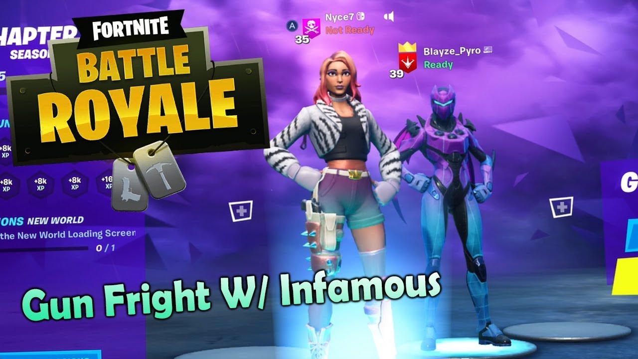Gun Fright W/ Infamous - Fortnite - YouTube