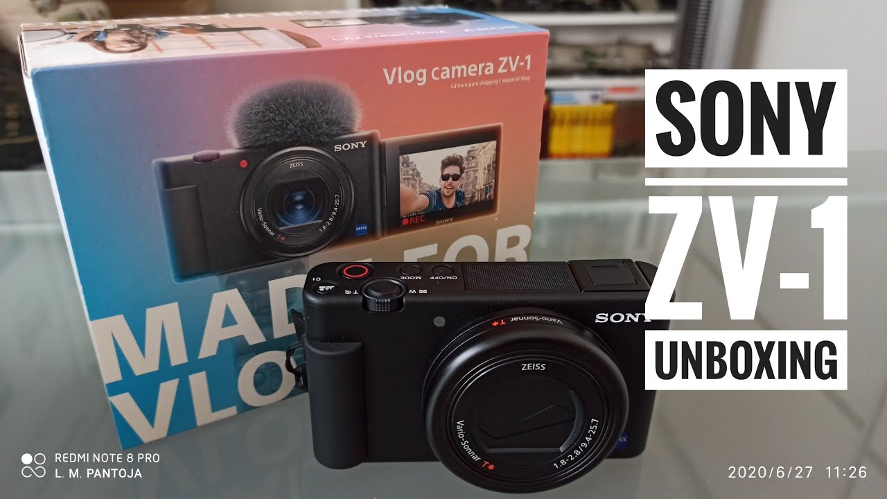 SONY ZV-1, Unboxing - YouTube