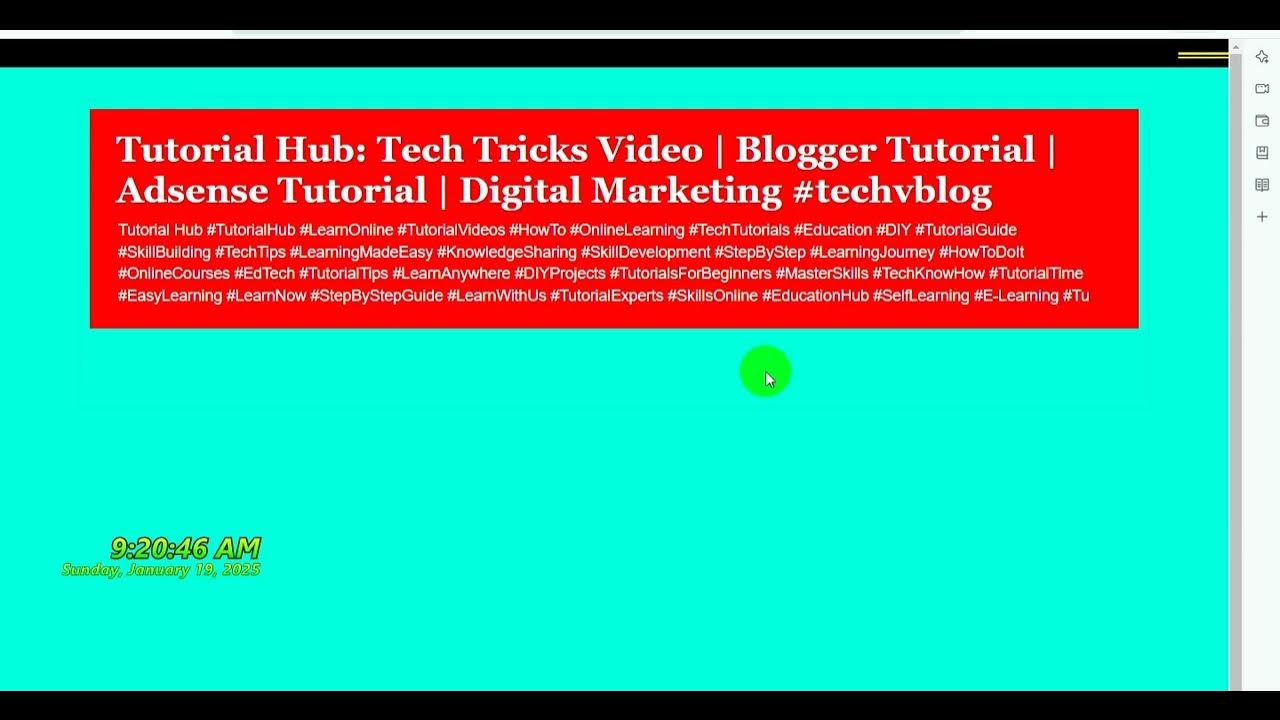 Blogspot Tubes: How To Edit HTML Blogger YouTube Video Embed Post on Blogger.com {YT Video Share ...