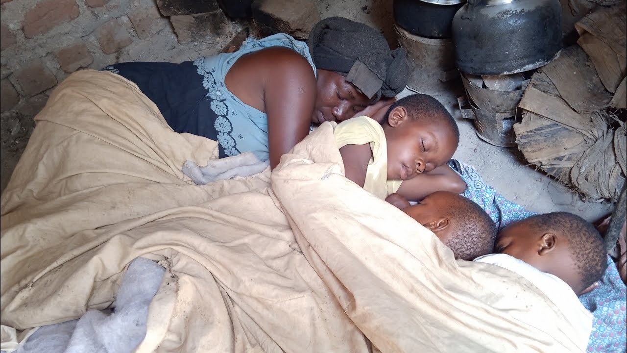 Real Life Hustle Of An African Single Mother In An African Village Life ...