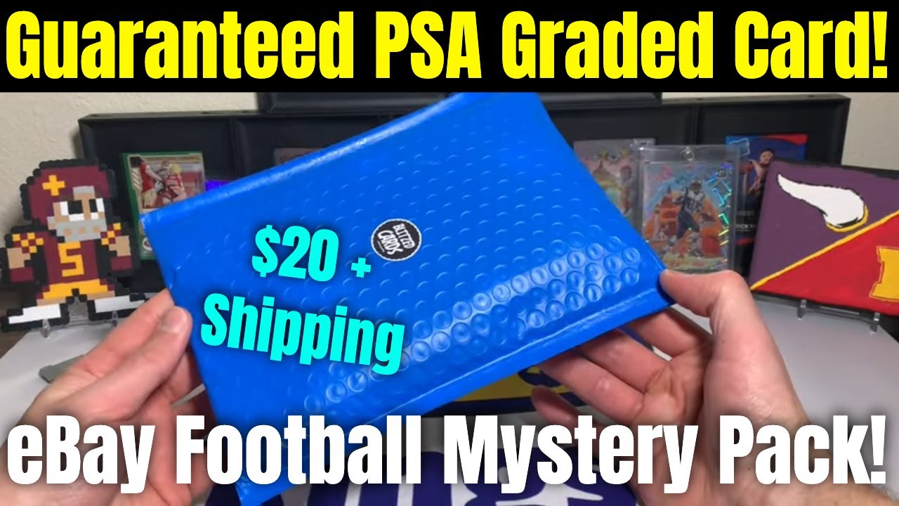 $20 + Shipping For A Guaranteed PSA Graded Football Card in This eBay ...