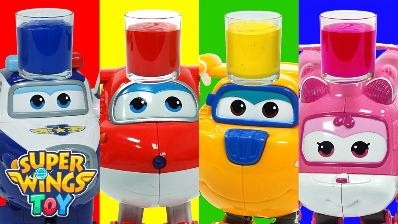 Superwings colorful toy! | Compilation | Learn colors | Super wings Toy ...