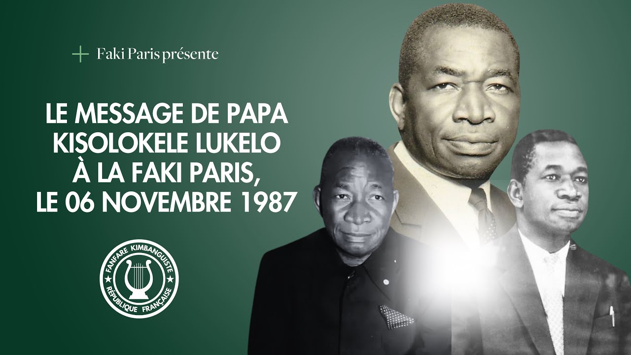 Papa Kisolokele Lukelo et la FAKI Paris - 06 Novembre 1987 - YouTube