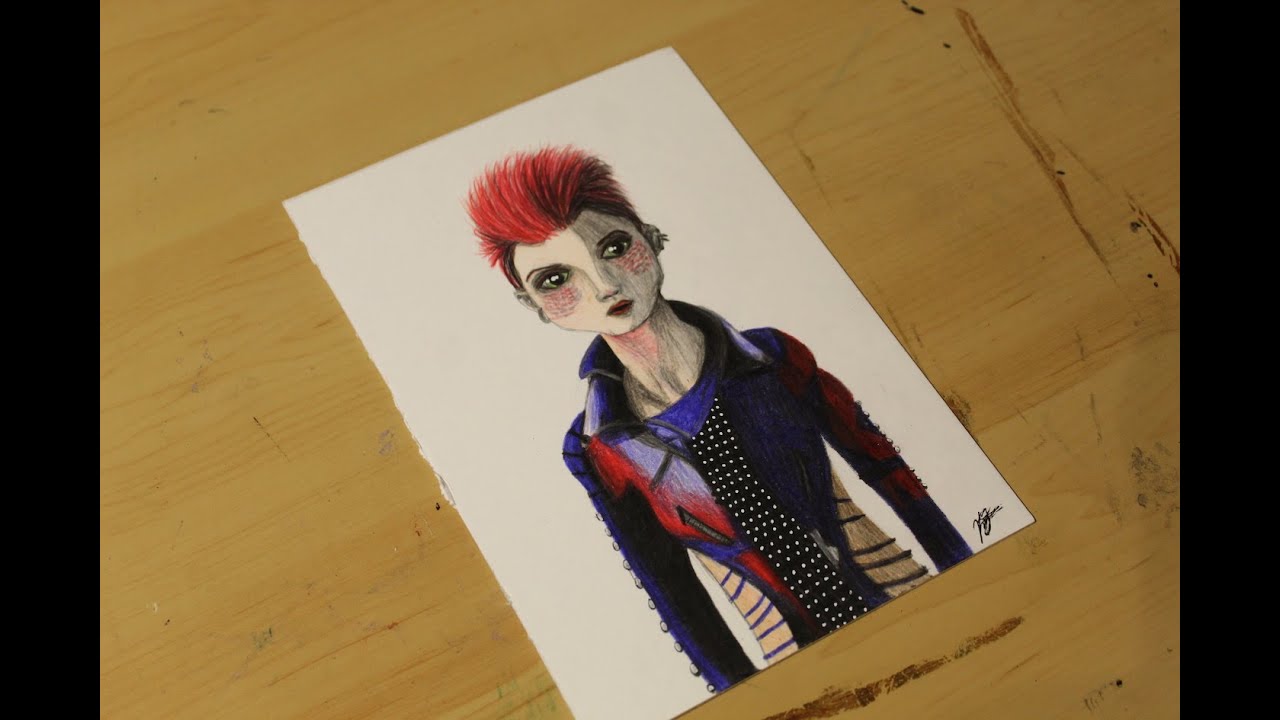 Art3mis from Ready Player One Pencil Crayon Drawing | kluvs2create ...