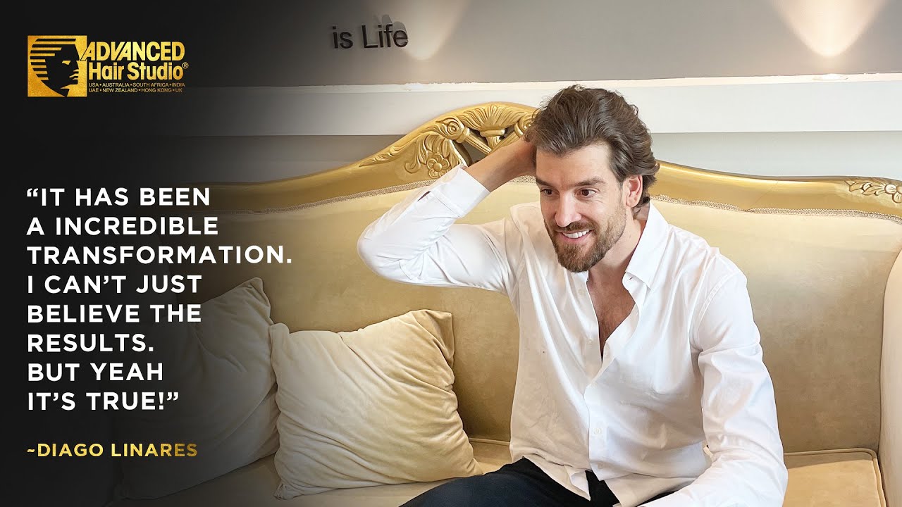 Hair loss results with Advanced Hair Studio - YouTube