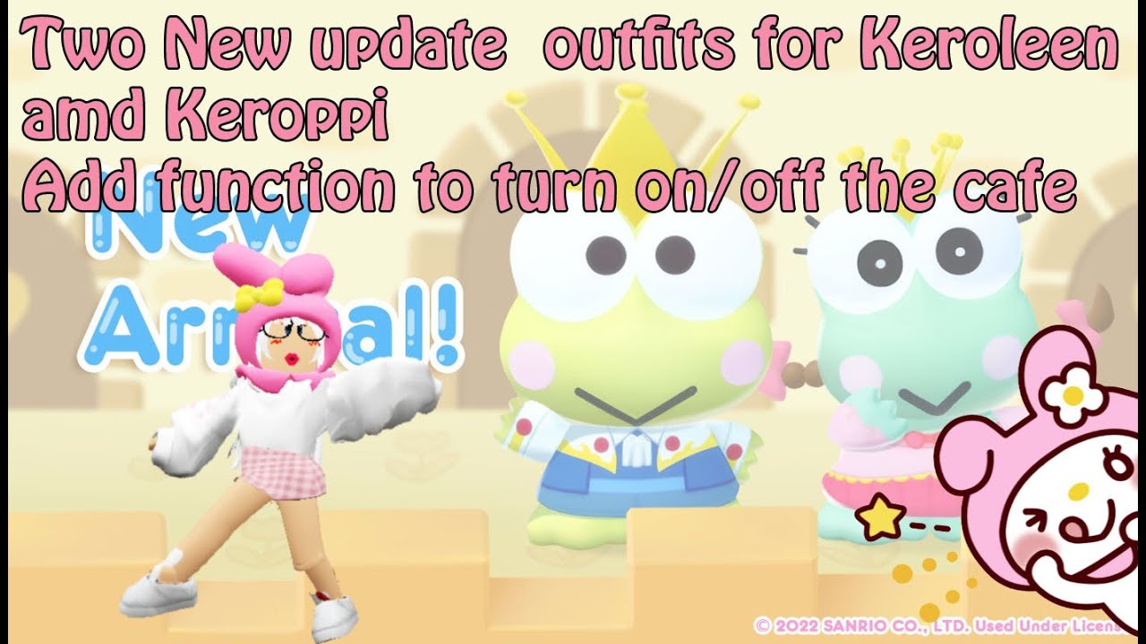 NEW TWO UPDATE!! - Adorable Outfits for Keroleen and Keroppi -Add ...