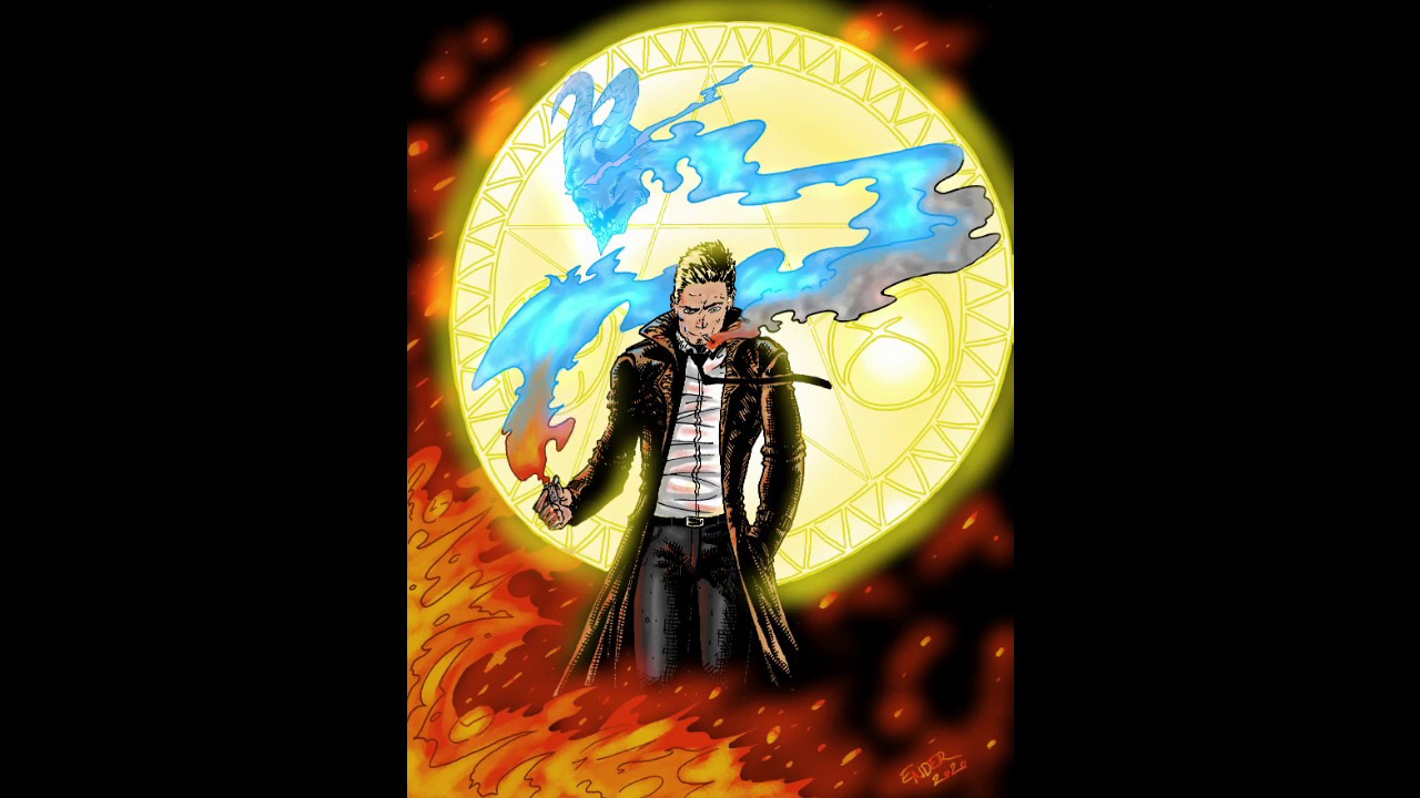 Drawing John Constantine! - YouTube