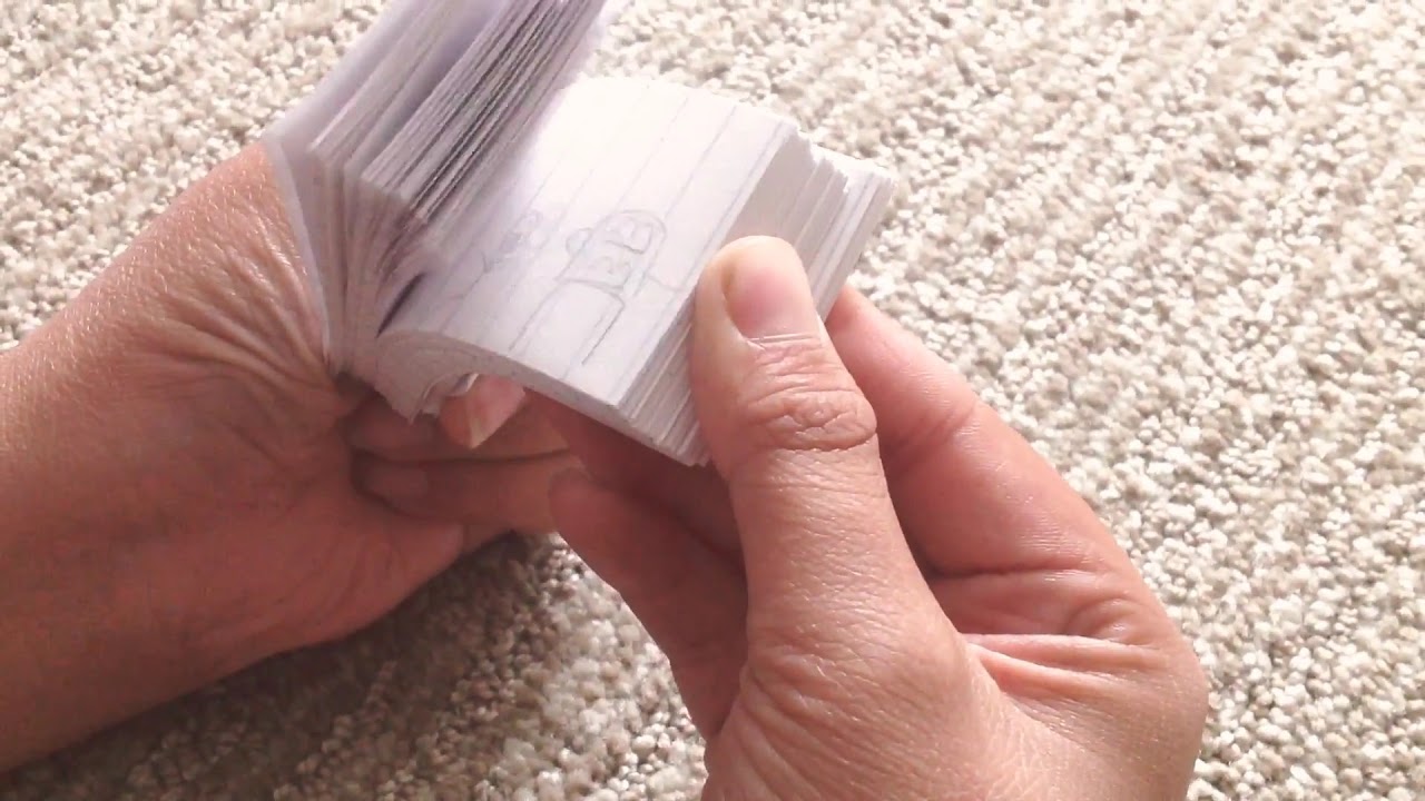 My first Flip book - YouTube