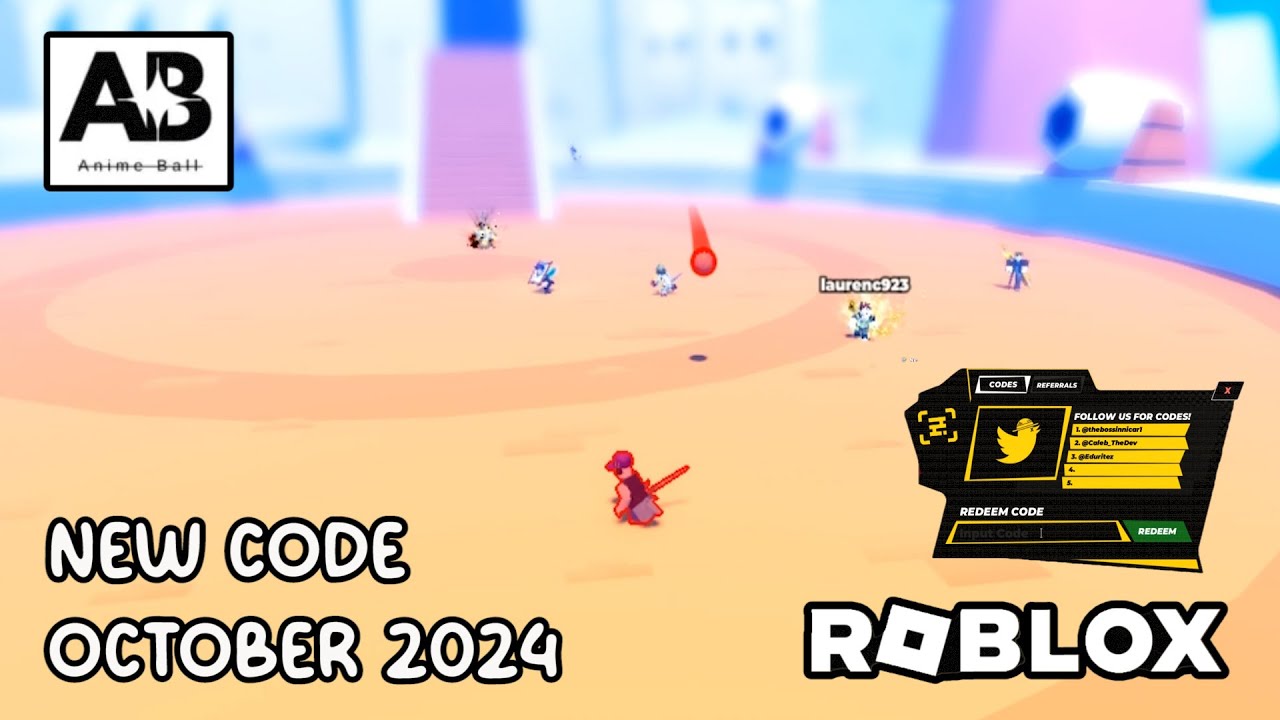 Roblox Anime Ball New Code October 2024 - YouTube