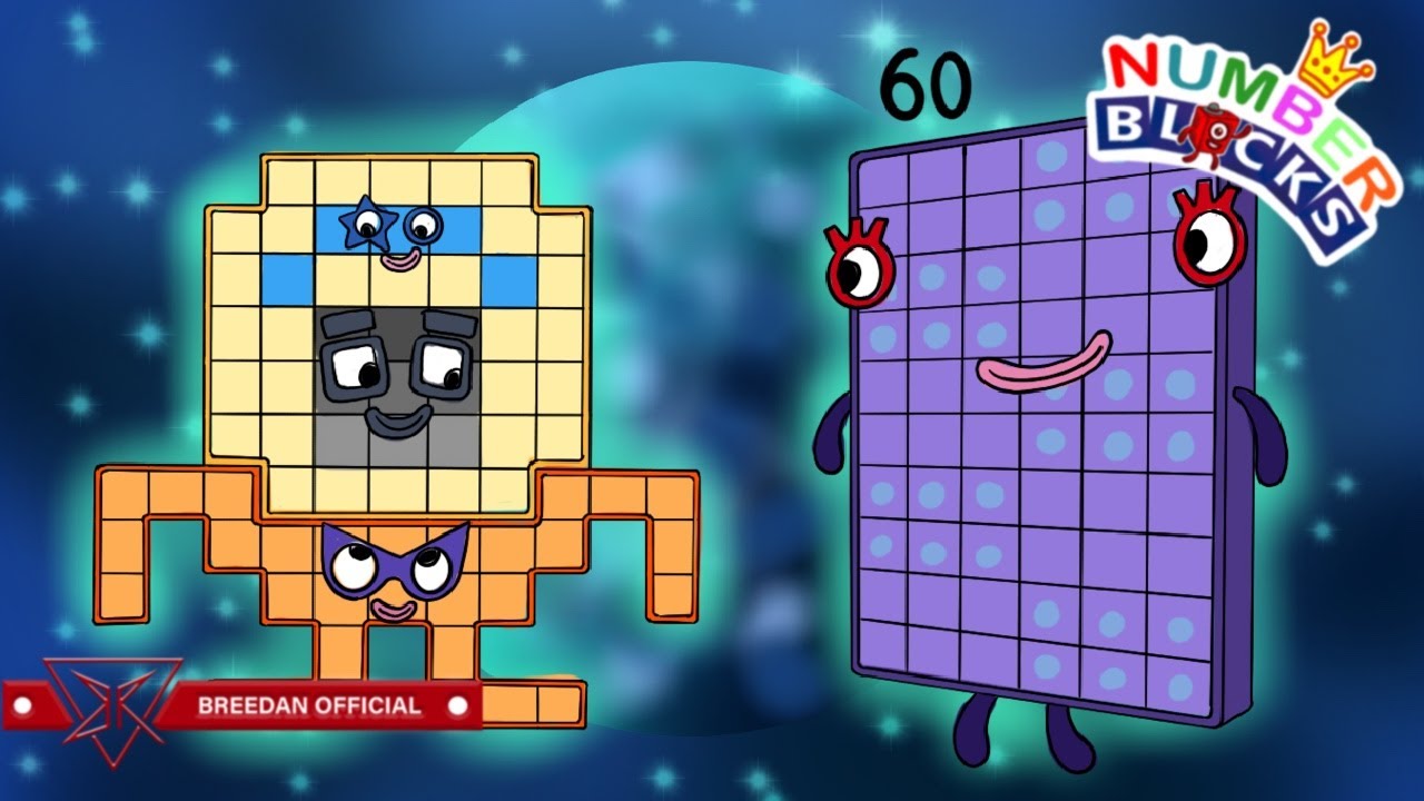 Numberblocks 60 Create a Puzzle Club Go To The Moon As a Fanmade ...