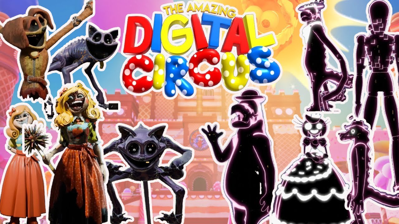 GUMMIGOO The Amazing Digital Circus 2 VS Poppy Playtime Chapter 3 - YouTube