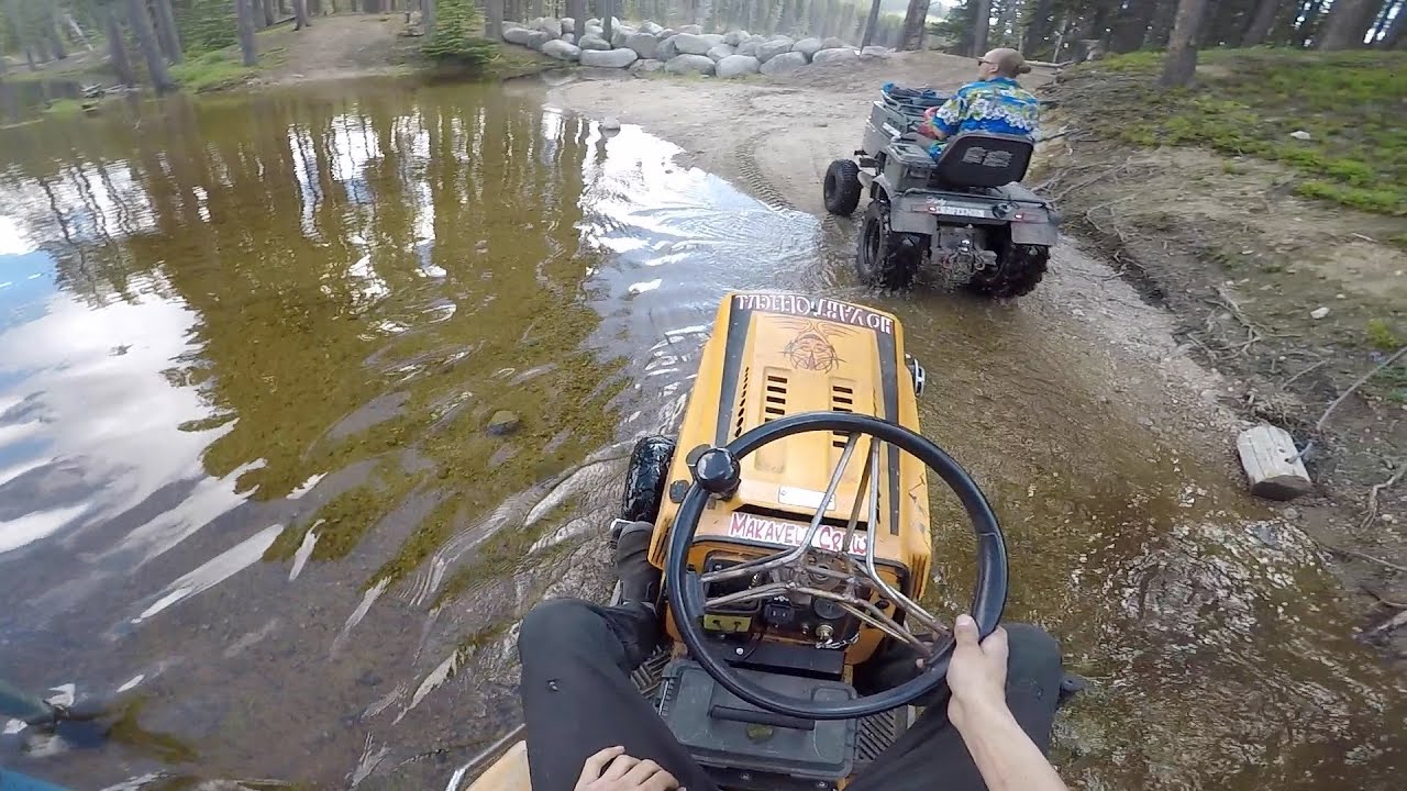 Custom Off-road Mower Ripping - YouTube