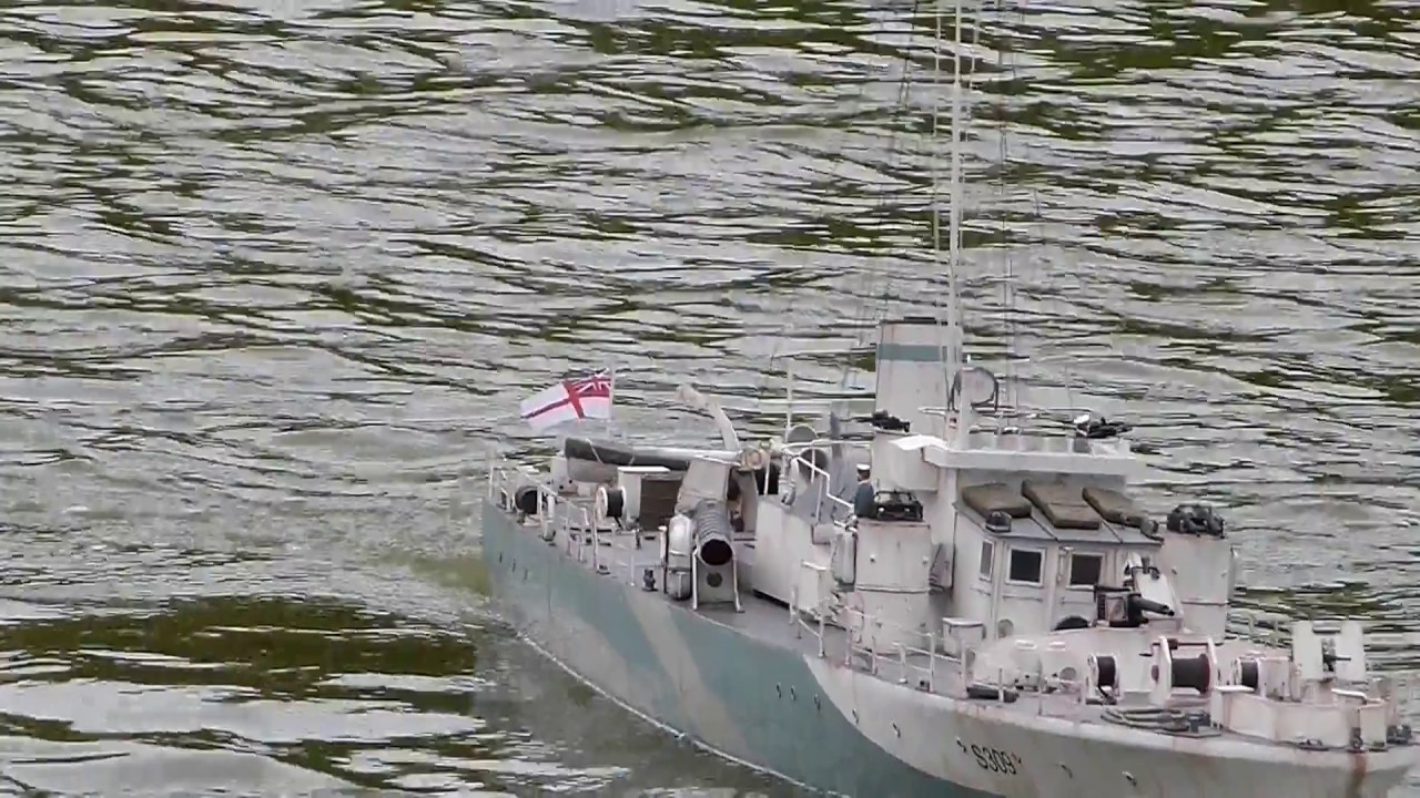 RC Gunboat HMS Grey Goose - YouTube