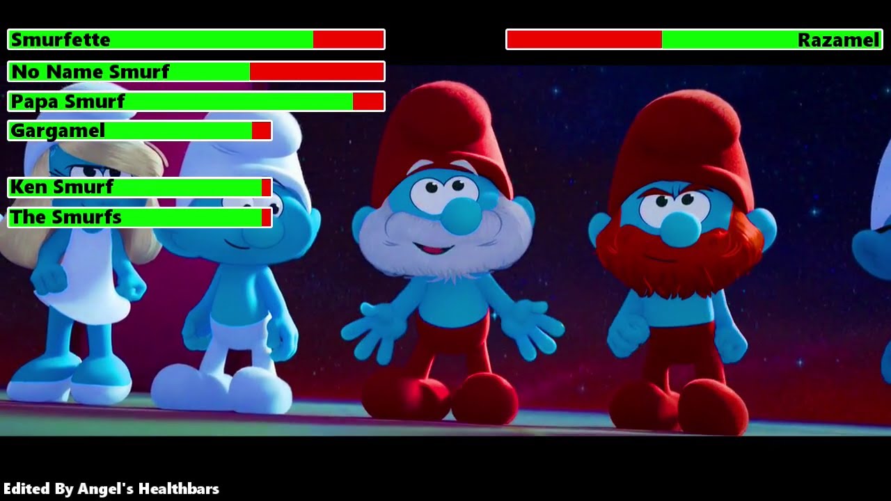 Smurfs (2025) Final Battle with healthbars (3/3) - YouTube