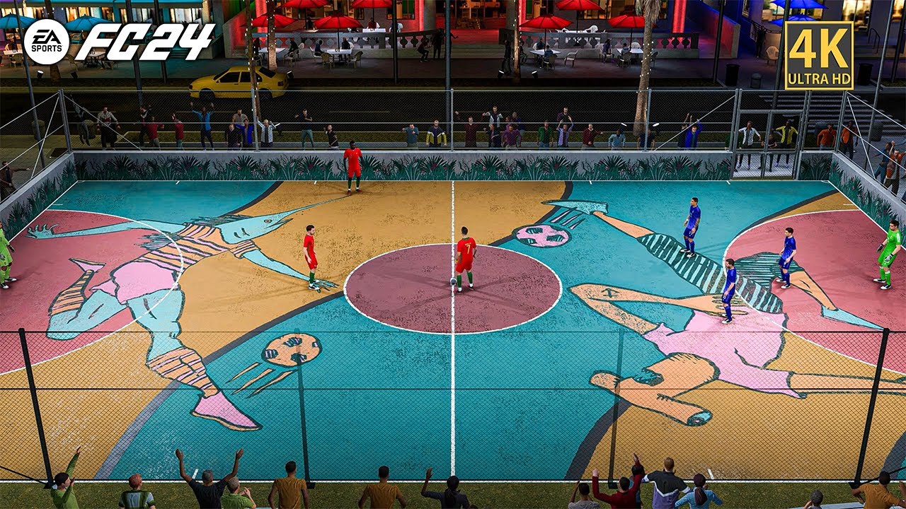 FC 24 Volta - Portugal Vs Argentina | Ronaldo vs Messi | Futsal PC ...