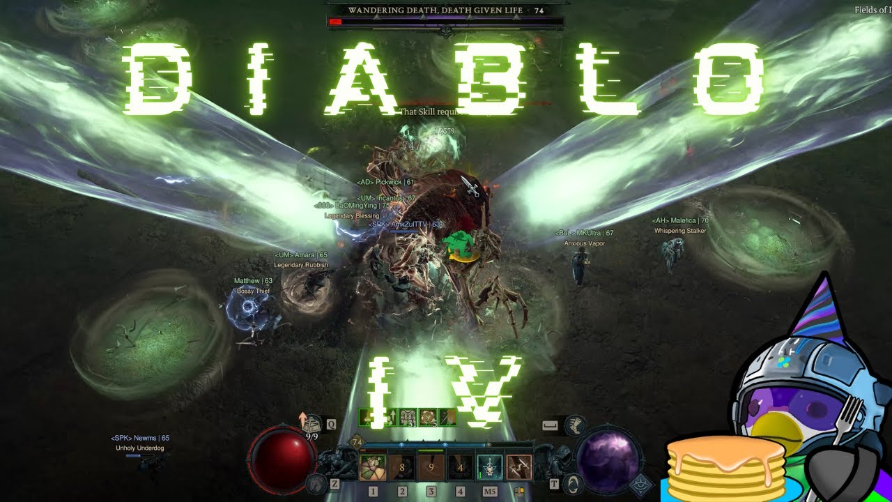 Diablo IV: World Boss on Torment - Level 74 Trap Rogue - YouTube