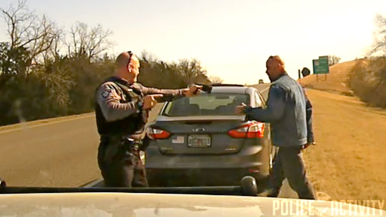 Raw Dashcam Video: Oklahoma High Speed Chase Ends In Crash - YouTube