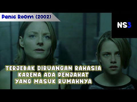 KETIKA PARA PENJAHAT MENYUSUP UNTUK MENCURI DIRUMAH MEWAH | ALUR CERITA FILM - PANIC ROOM (2002)