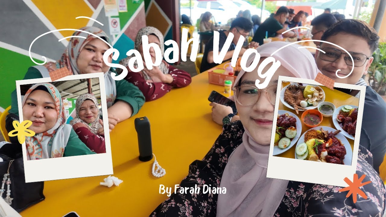 Sabah Vlog | Food hunting in KK , surprise my husband at KKIA , going ...