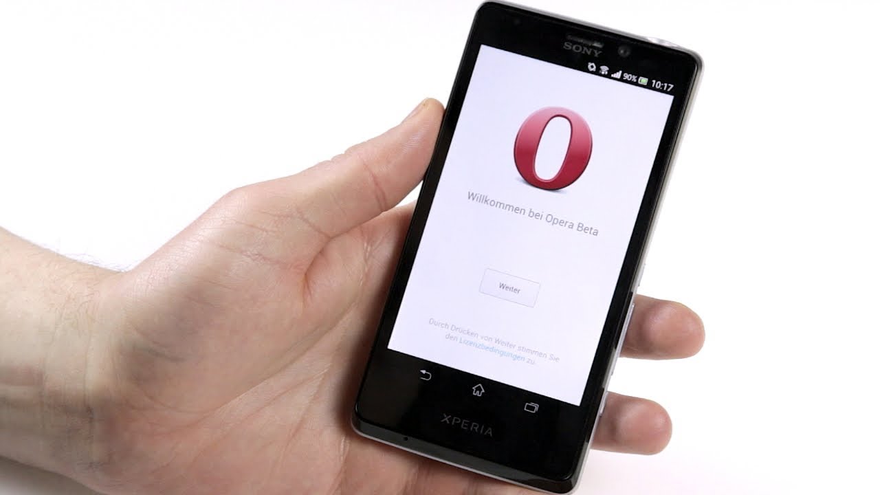 Opera Mobile für Android mit Webkit-Engine ausprobiert - YouTube