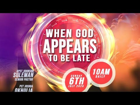 When God appears to be late by Pastor Joshua Okhilua - YouTube